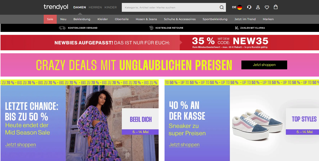 阿里旗下Trendyol成欧洲最受欢迎时尚电商平台-卖家之家