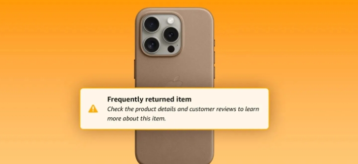 亚马逊标记苹果 iPhone 精织斜纹保护套：用户退货比例过高-卖家之家