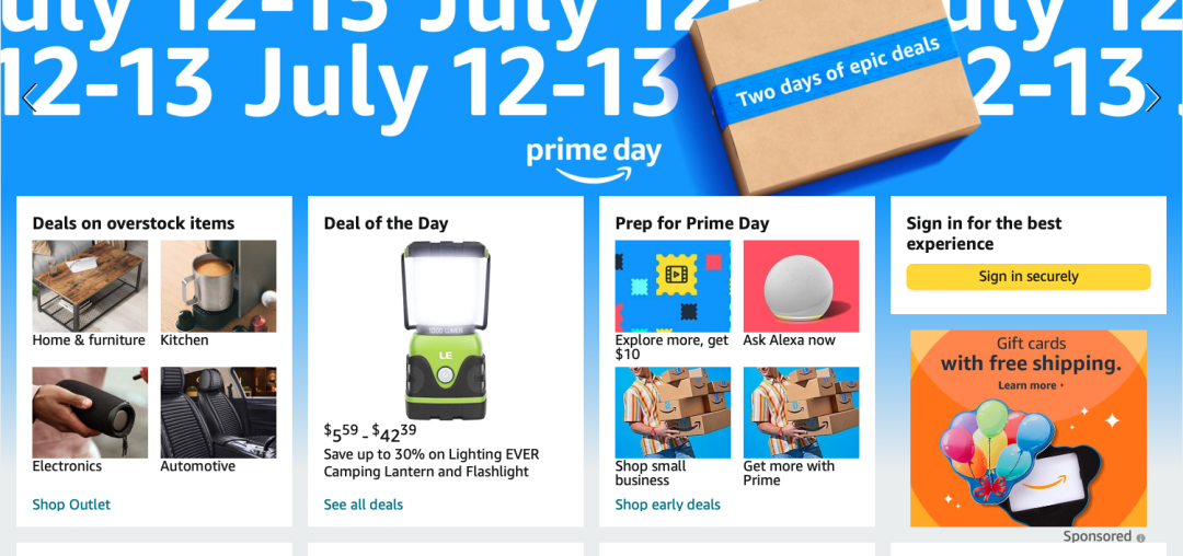 PrimeDay前夕，大卖们在站外低价卷起来-卖家之家